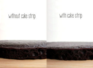 How to bake level cake layers (DIY cake strips!) - The Pancake Princess