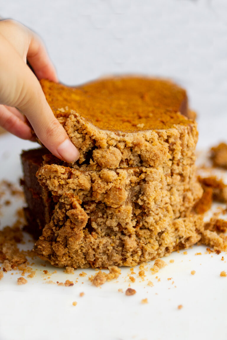 Easy Streusel Pumpkin Bread