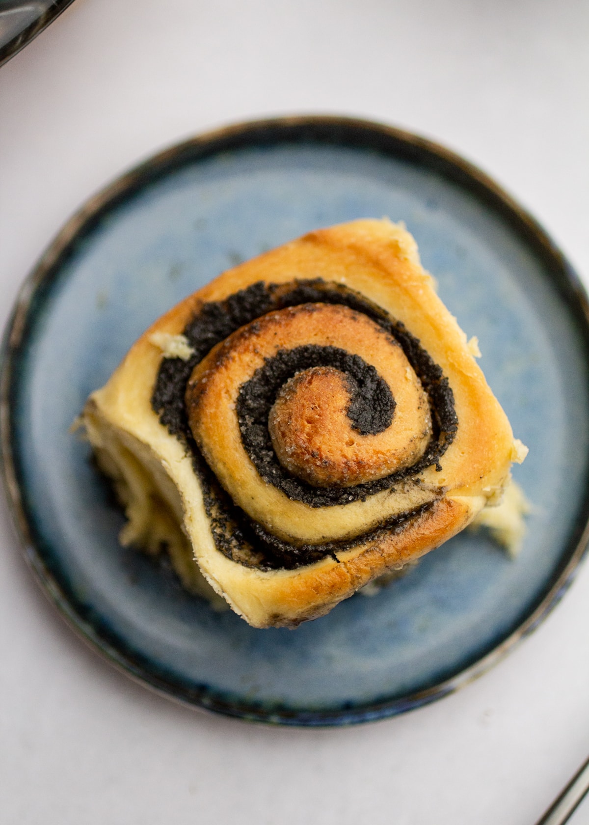 Black Sesame Sweet Rolls - The Pancake Princess