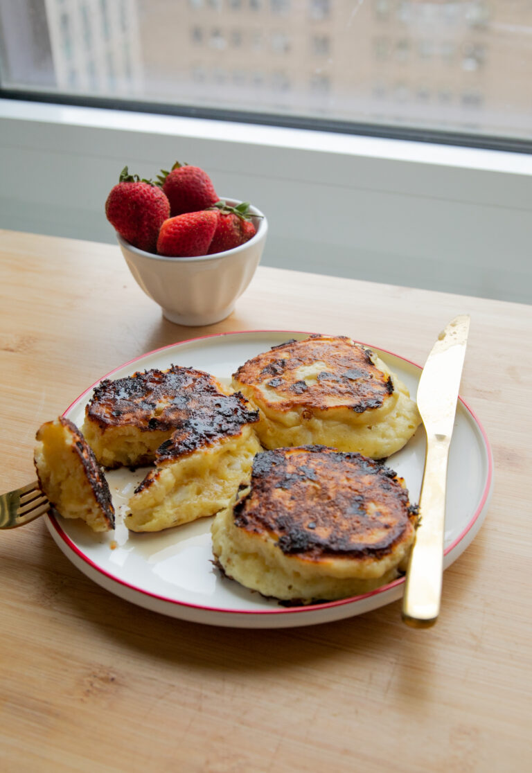 Cottage cheese pancakes - The Pancake Princess
