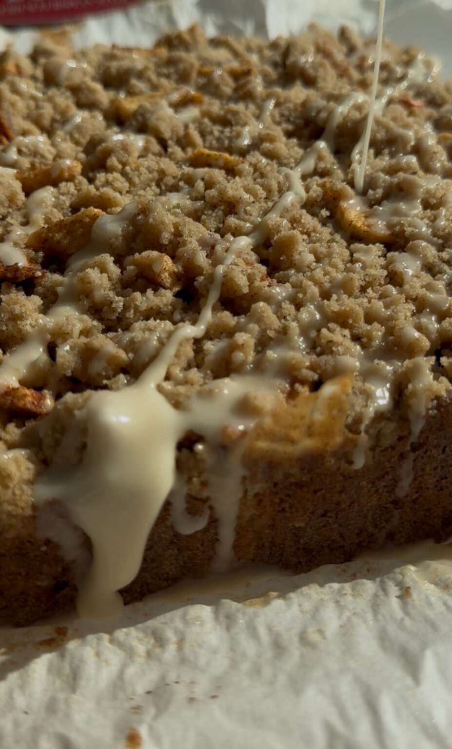 Cinnamon Apple Crumb Cake - The Pancake Princess