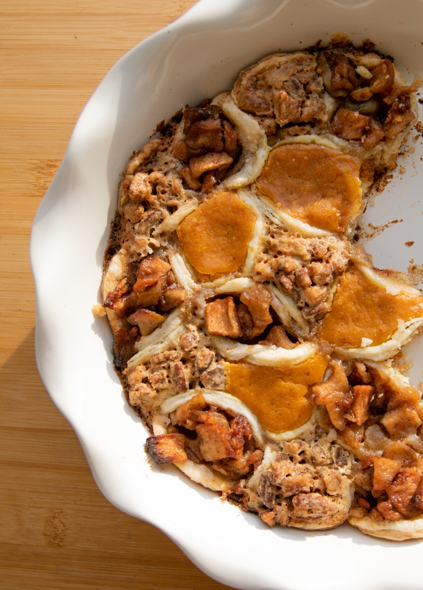 Thanksgiving Tri Pie - The Pancake Princess